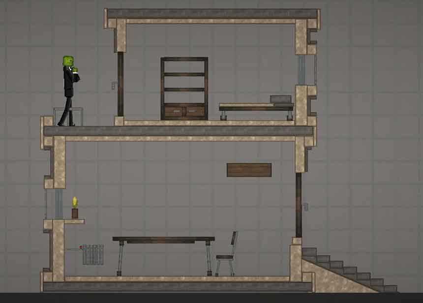 House of sandy color Free Mods FOR Melon Playground