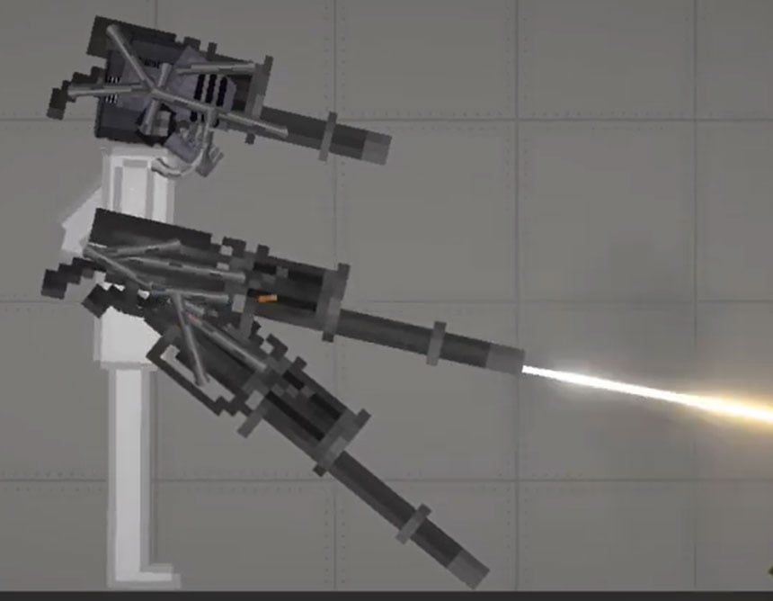 M134 Minigun Free Mods FOR Melon Playground
