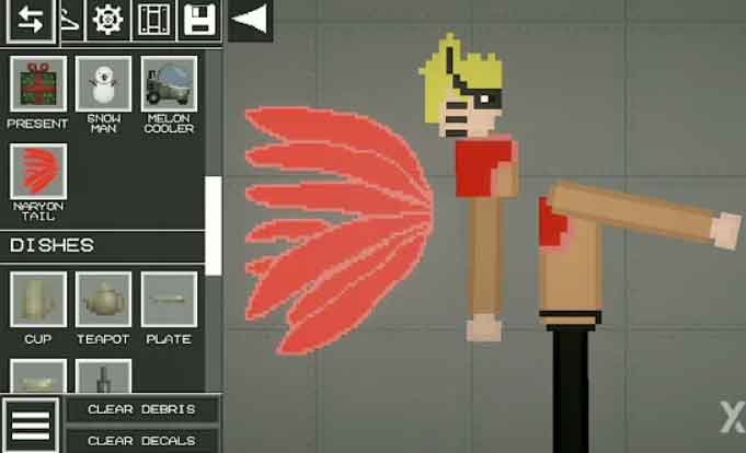 Naruto baryon Free Mods FOR Melon Playground