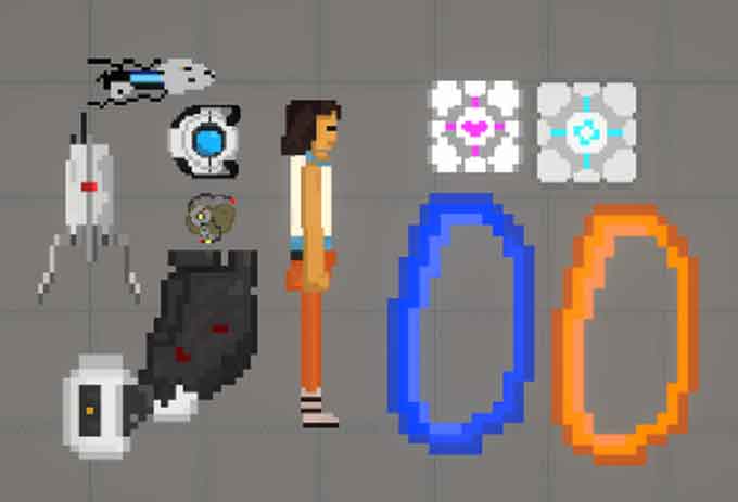 Portal props Free Mods FOR Melon Playground& Melon sandbox