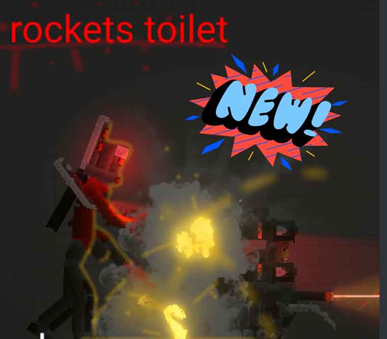 Tank rockets skibidi toilet Free Mods FOR Melon Playground
