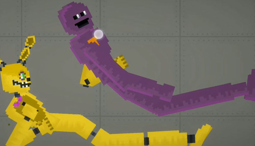 William Afton SpringTrap/SpringBonnie Free Mods FOR Melon Playground ...