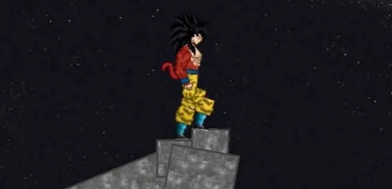 goku Super Saiyan 4 Free Mods FOR Melon Playground