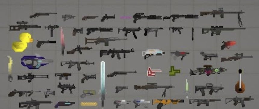weapons pack Free Mods FOR Melon Playground& Melon sandbox